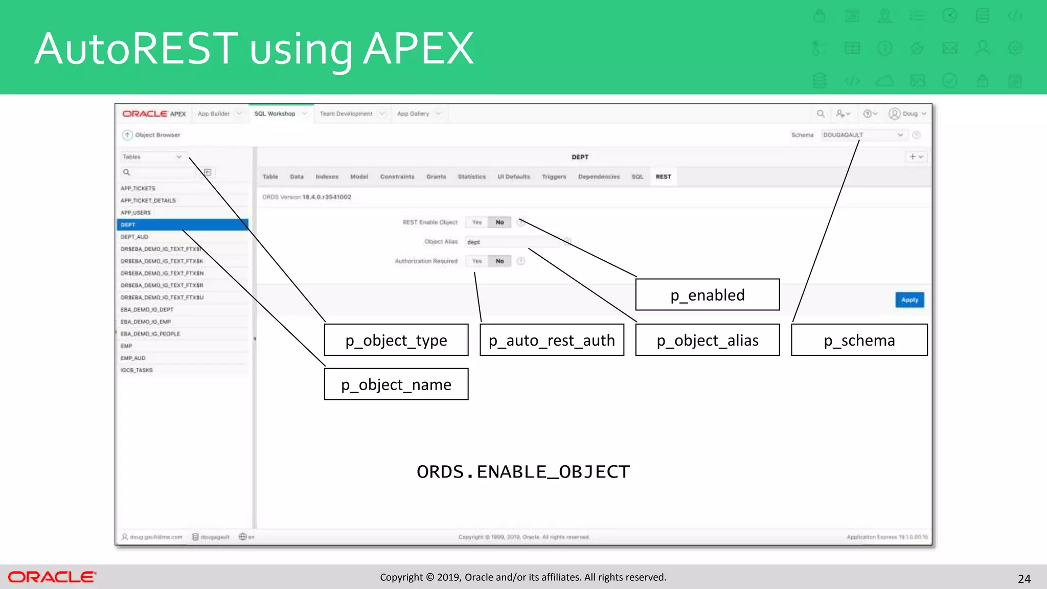 Oracle Office Hours - Exposing REST services with APEX and ORDS | PPT