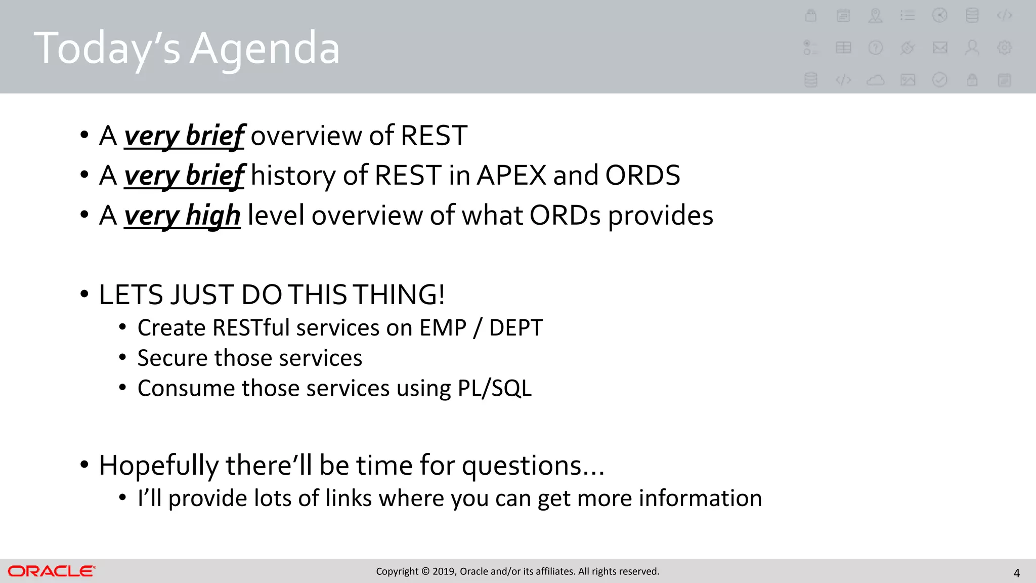 Oracle Office Hours Exposing Rest Services With Apex And Ords Ppt