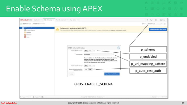 Oracle Office Hours Exposing Rest Services With Apex And Ords Ppt