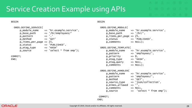Oracle Office Hours Exposing Rest Services With Apex And Ords Ppt