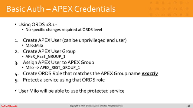 Oracle Office Hours Exposing Rest Services With Apex And Ords Ppt