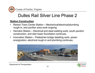 Reston Transit Station Areas Development and Transportation Projects | PDF