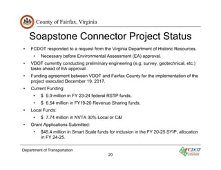 Reston Transit Station Areas Development and Transportation Projects ...