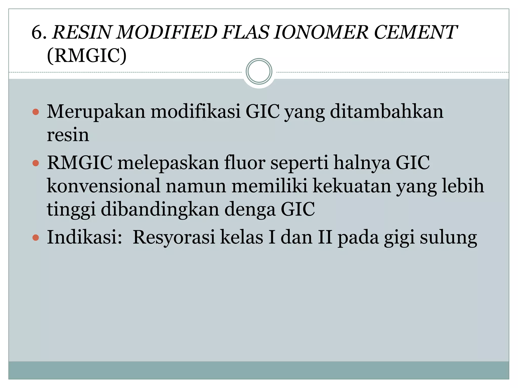 Restorasi gigi sulung | PPTX