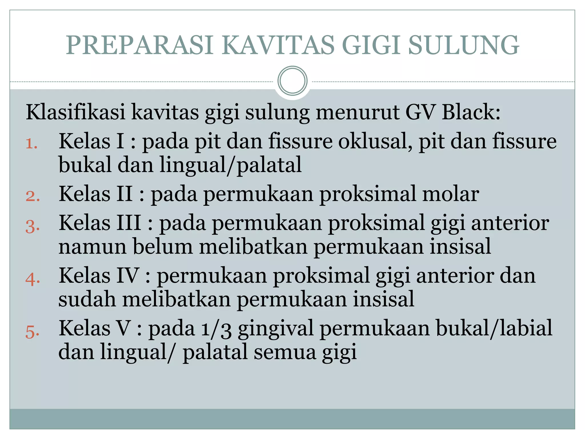 Restorasi gigi sulung | PPTX