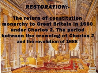 Restoration | PPT