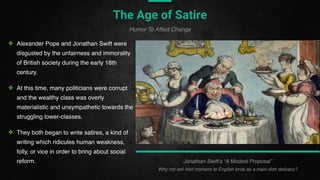 The Restoration & 18th Century (British Literature) | PDF