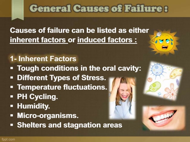 Restoration failure | PPTX