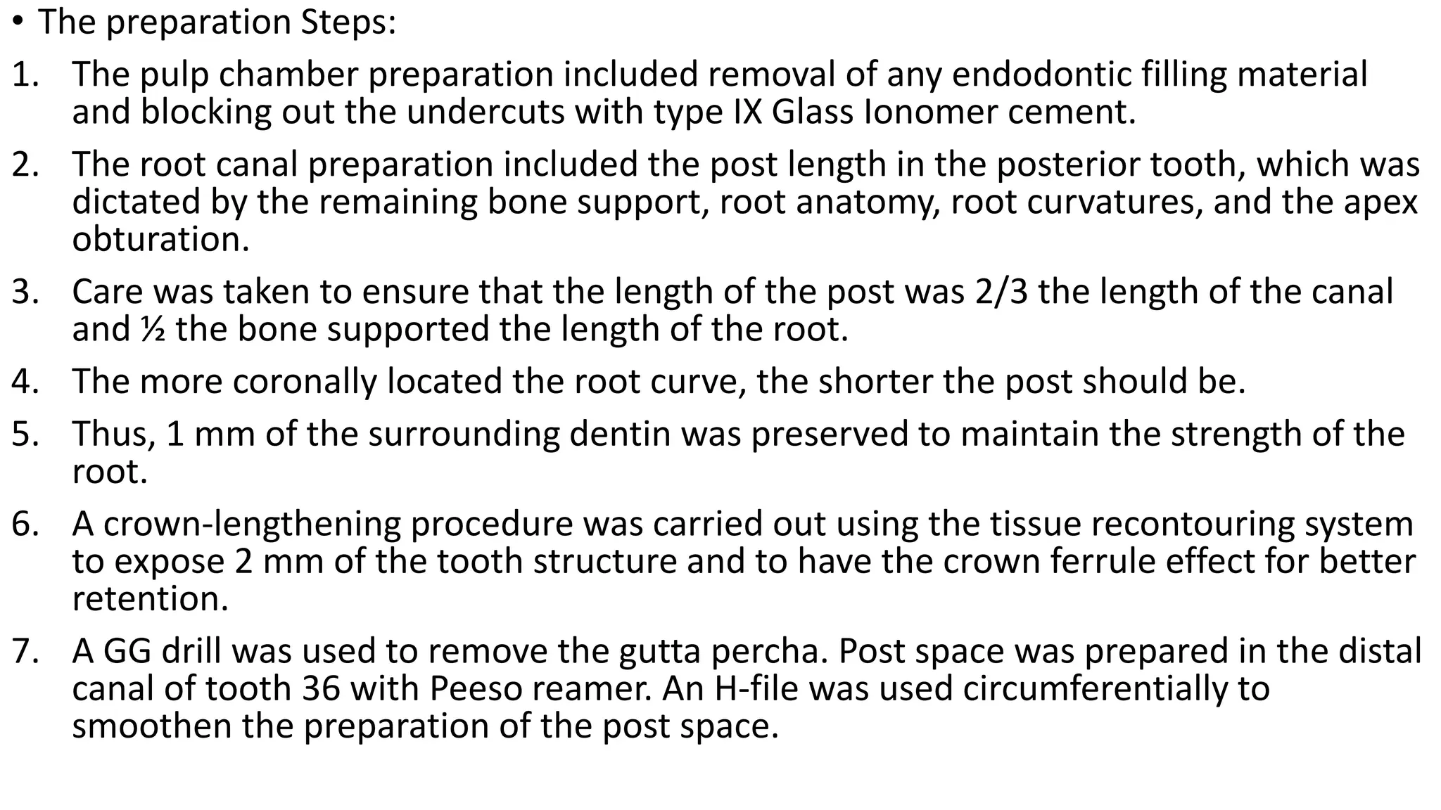 Restoration of badly broken teeth | PPTX