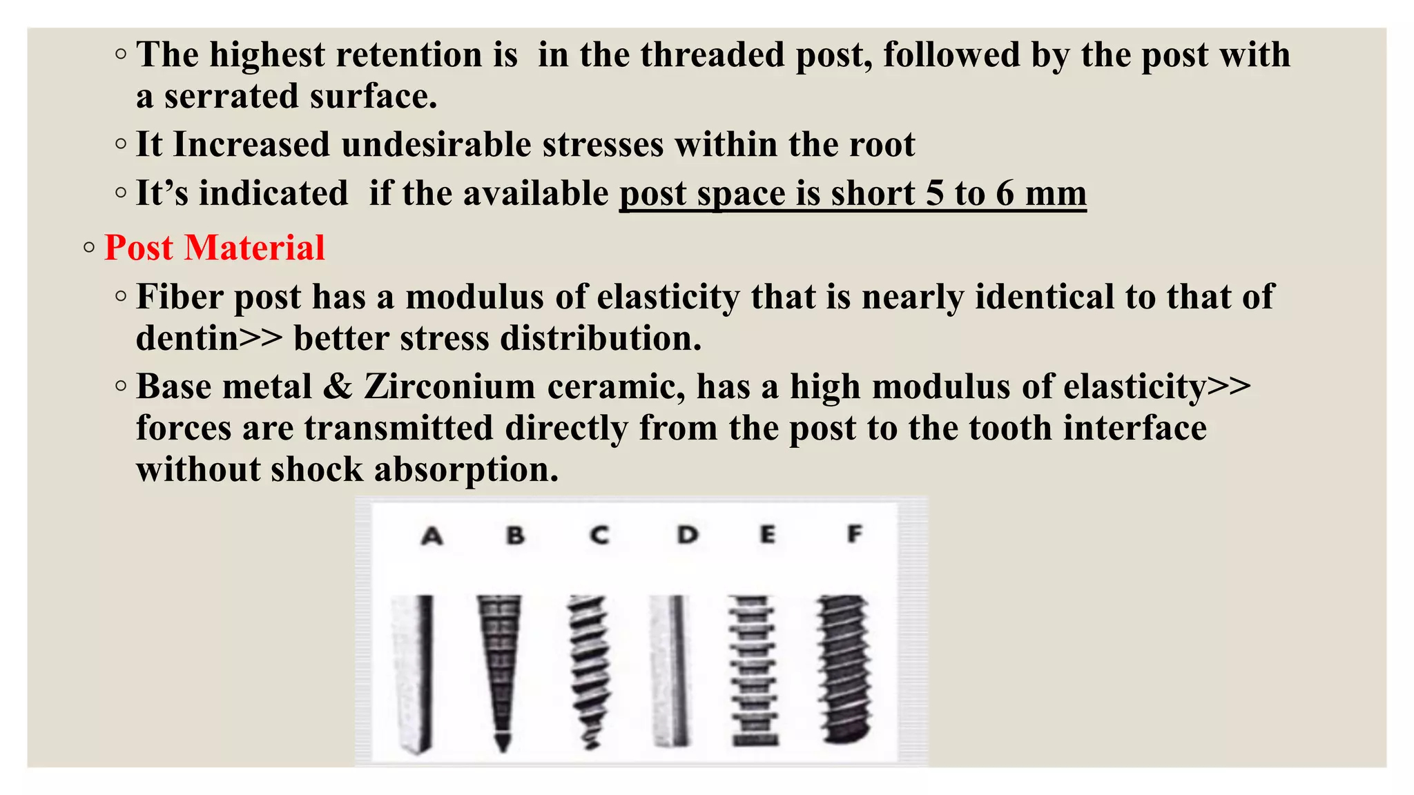 Restoration of endodontically treated teeth | PDF
