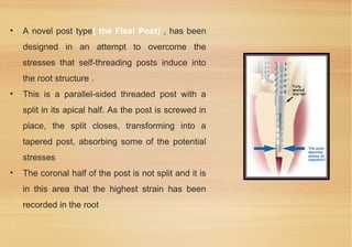 Restoration of endodontically treated teeth. | PPT