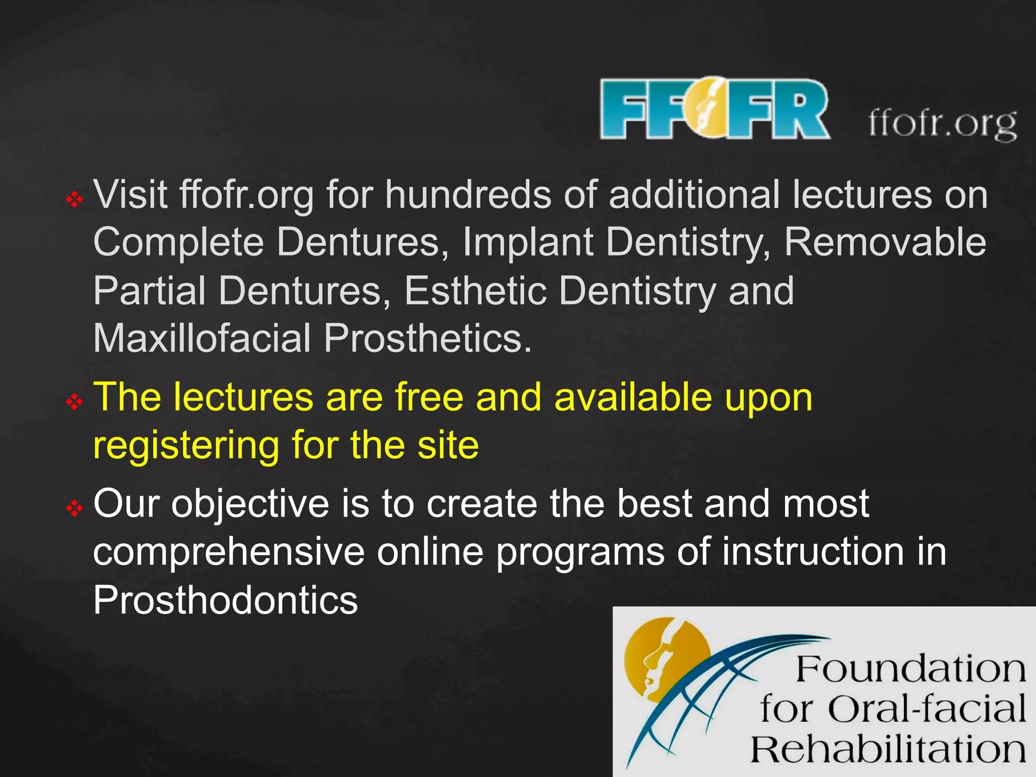 Restoration of midfacial defects | PDF