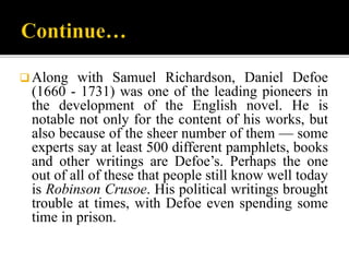 Restoration period (1660 1798) | PPT