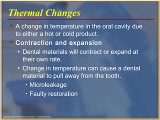 Restorative and esthetic dental materials | PPT