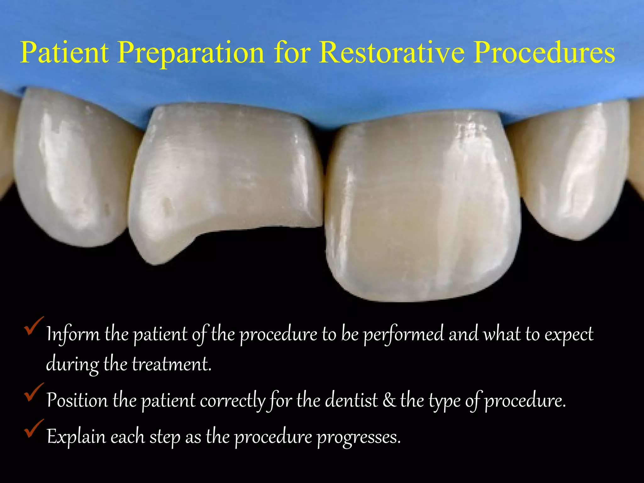 Restorative and esthetic dentistry | PPT