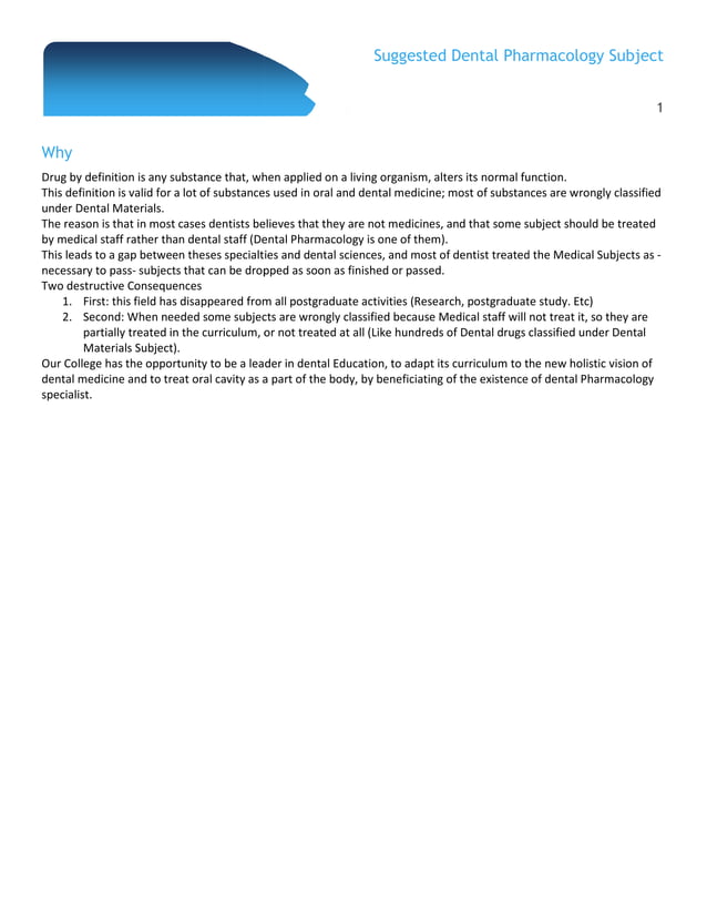 Restorative dental pharmacology | PDF