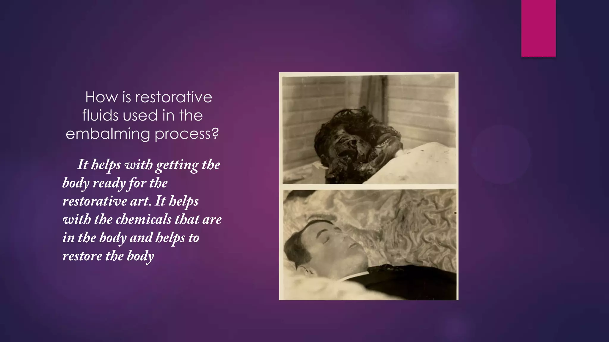 Restorative fluids | PPTX