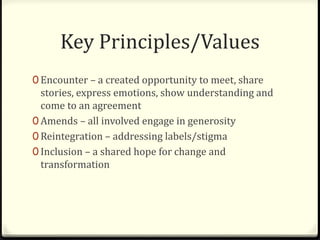 Restorative justice | PPTX