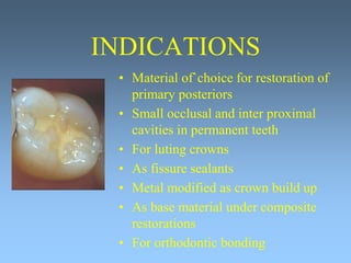 RESTORATIVE MATERIALS | PPTX