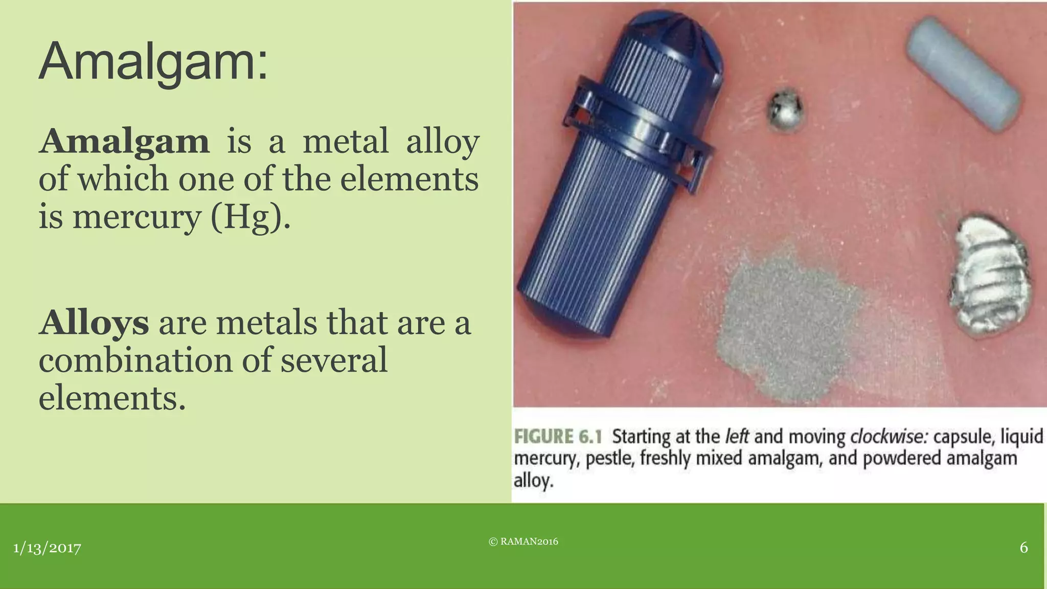 Restorative materials in dental caries | PPTX