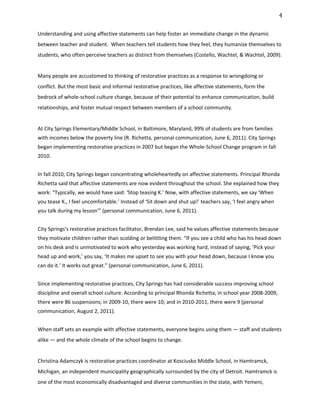 Restorative practices Laura Mirsky | PDF