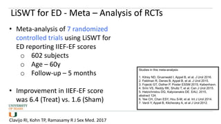Restorative Therapies for Erectile Dysfunction | PPT