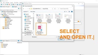 Restore database in Dbeaver .pptx