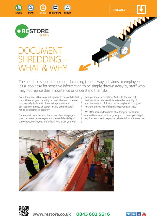 Restore shred document shredding what & why | PDF