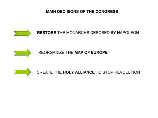 Europe after the French Revolution: Restoration and the revolutions of ...