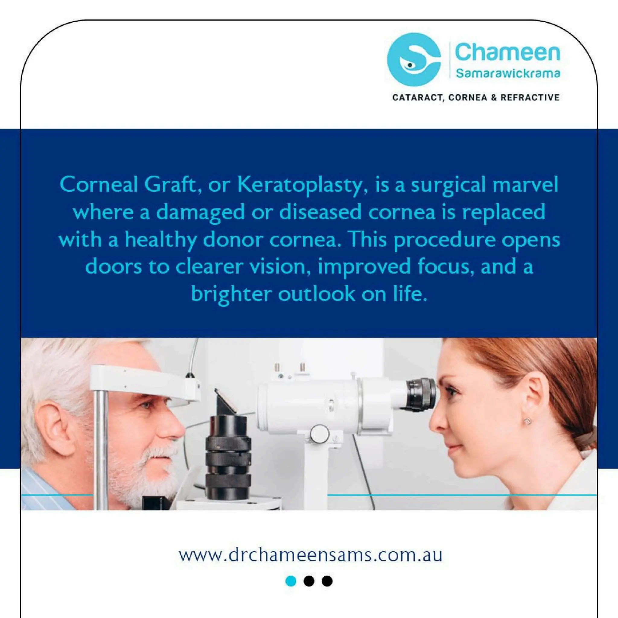 Restore Your Vision with Corneal Graft Surgery in Norwest With Dr ...