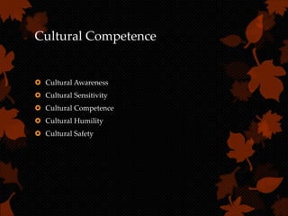 Restoring balance through cultural safety & the medicine wheel | PPTX