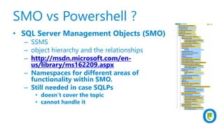 SQL Track: Restoring databases with powershell | PPT