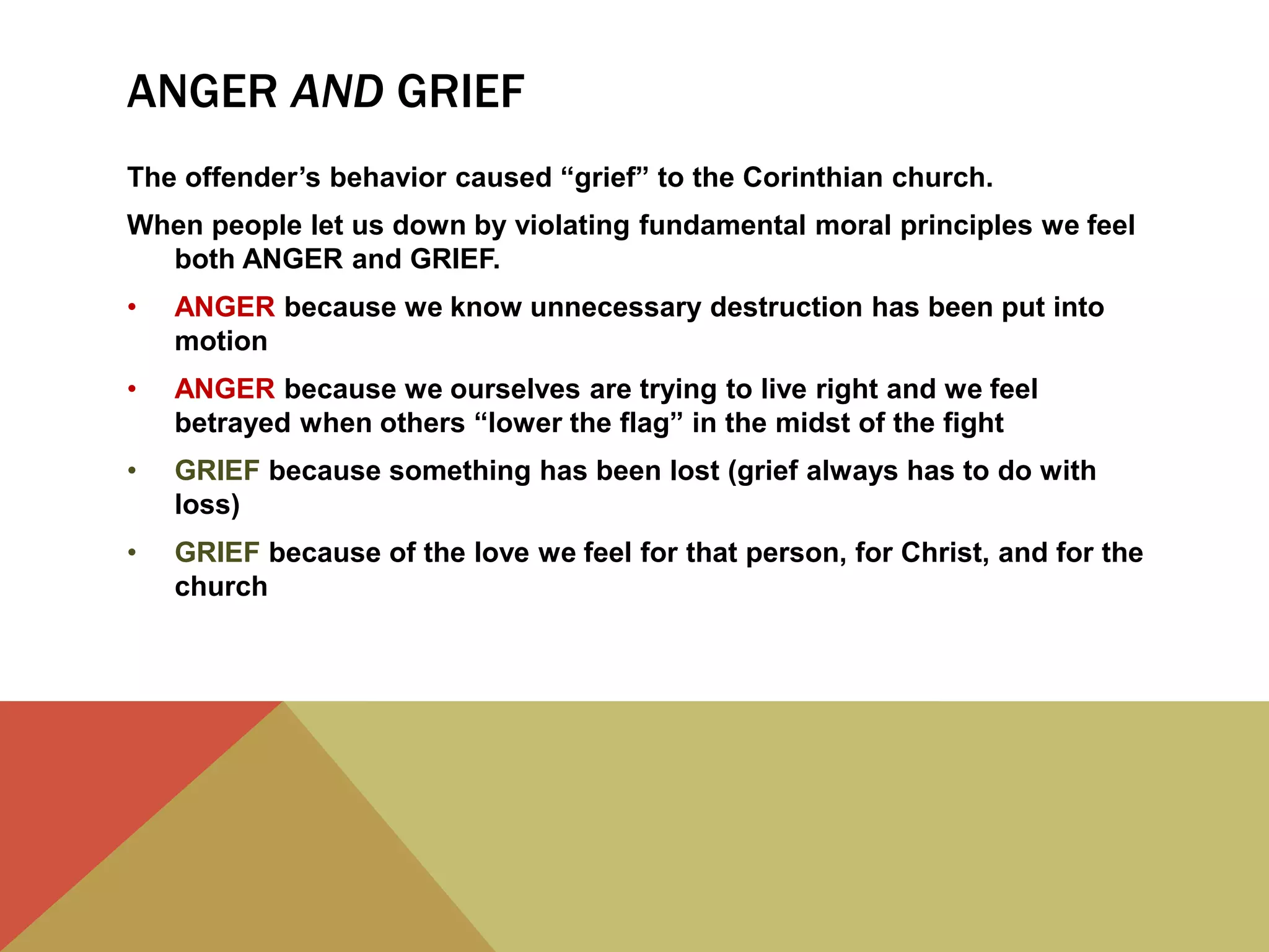 Restoring the fallen – | PPTX