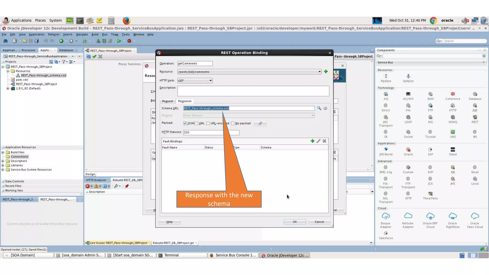 How to create a REST pass through in Oracle Service Bus (OSB) 12c ...