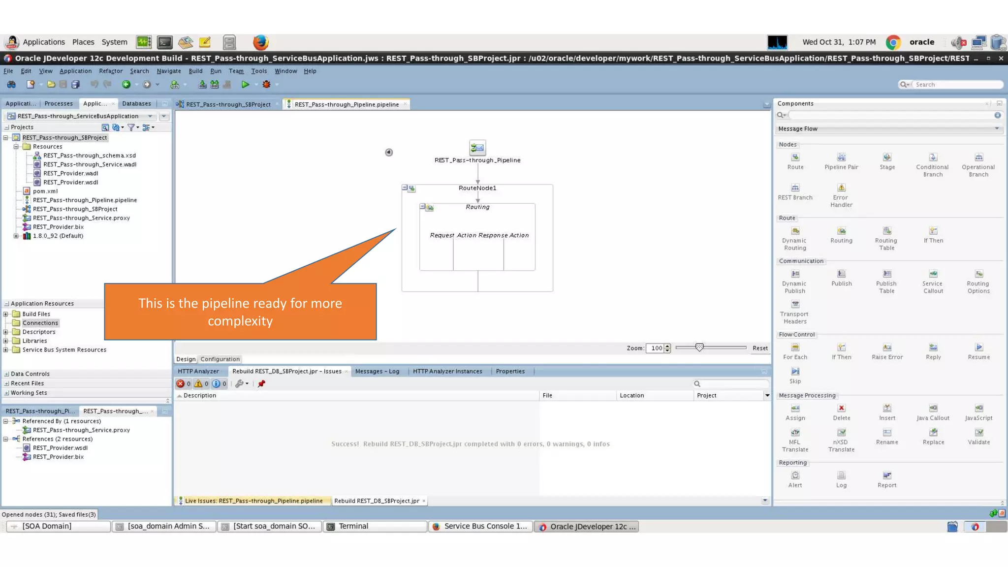 How To Create A Rest Pass Through In Oracle Service Bus Osb 12c Pptx Computing