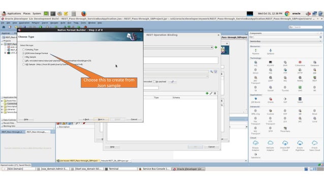 How to create a REST pass through in Oracle Service Bus (OSB) 12c | PPTX | Computing ...