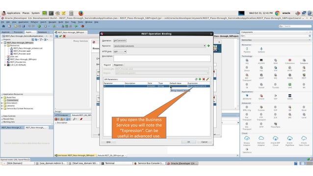 How to create a REST pass through in Oracle Service Bus (OSB) 12c | PPT