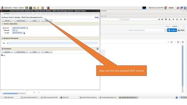 How to create a REST pass through in Oracle Service Bus (OSB) 12c | PPTX | Computing ...