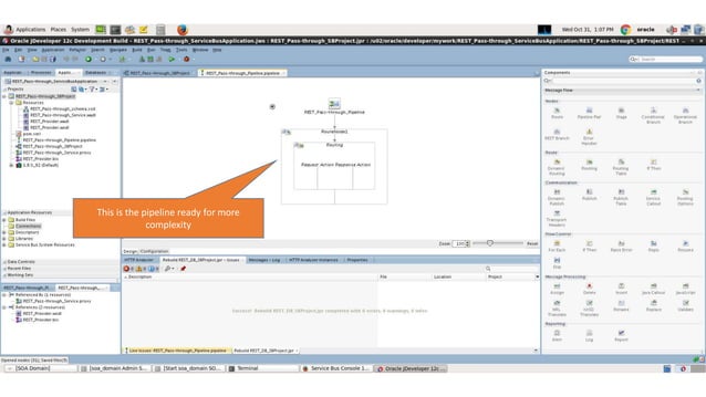 How to create a REST pass through in Oracle Service Bus (OSB) 12c | PPTX | Computing ...