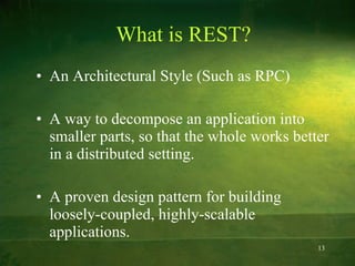REST Presentation | PPT
