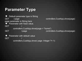REST principle & Playframework Routes