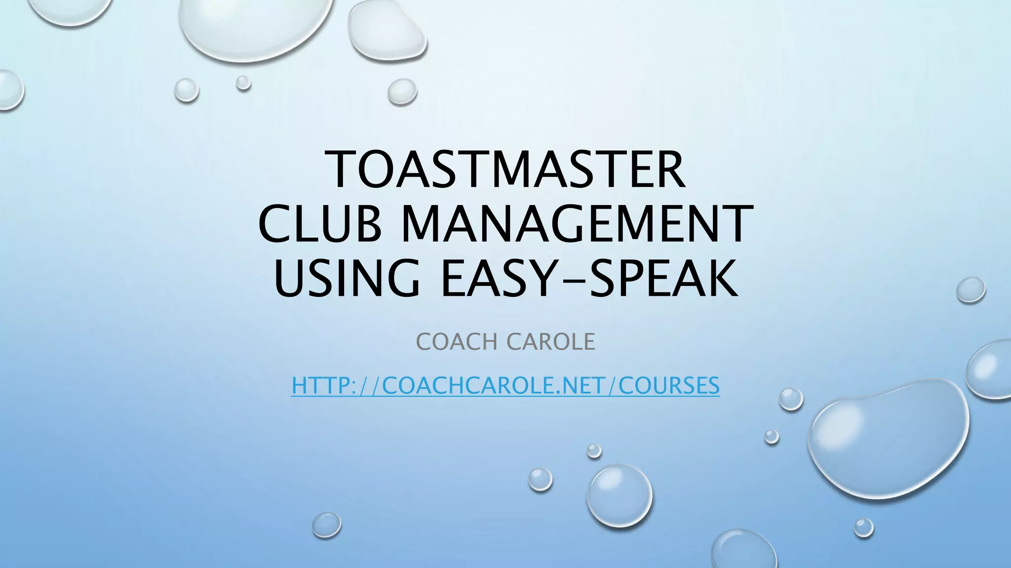 Rest program easy speak training 2 | PPT