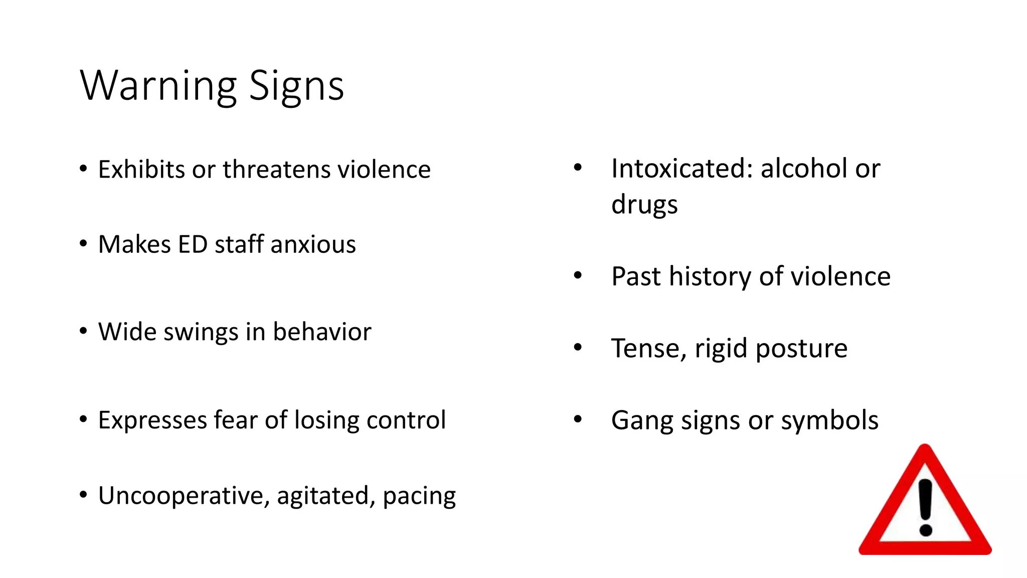Restraining An Agitated Patient | PPTX