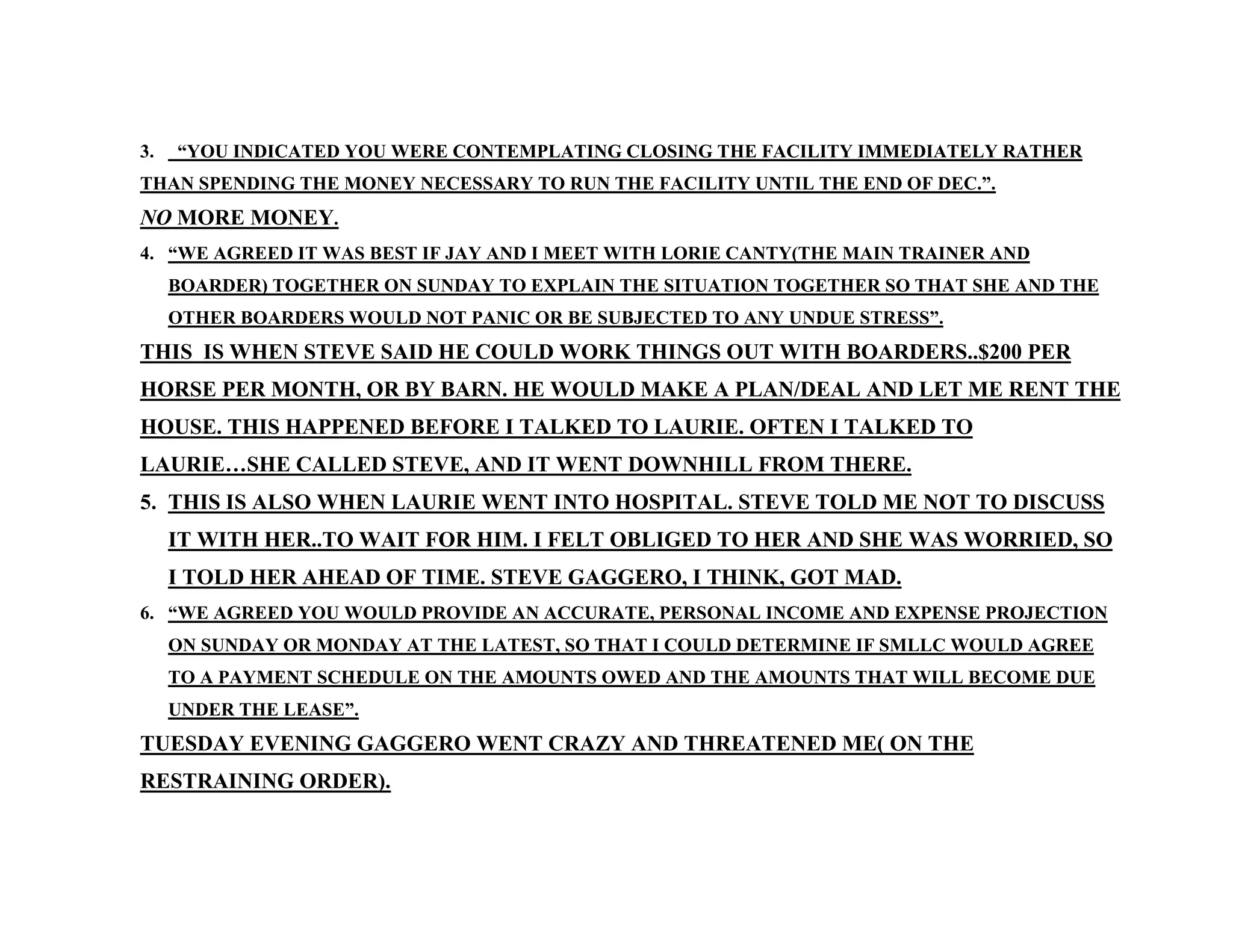 Restraining order draft | PPT