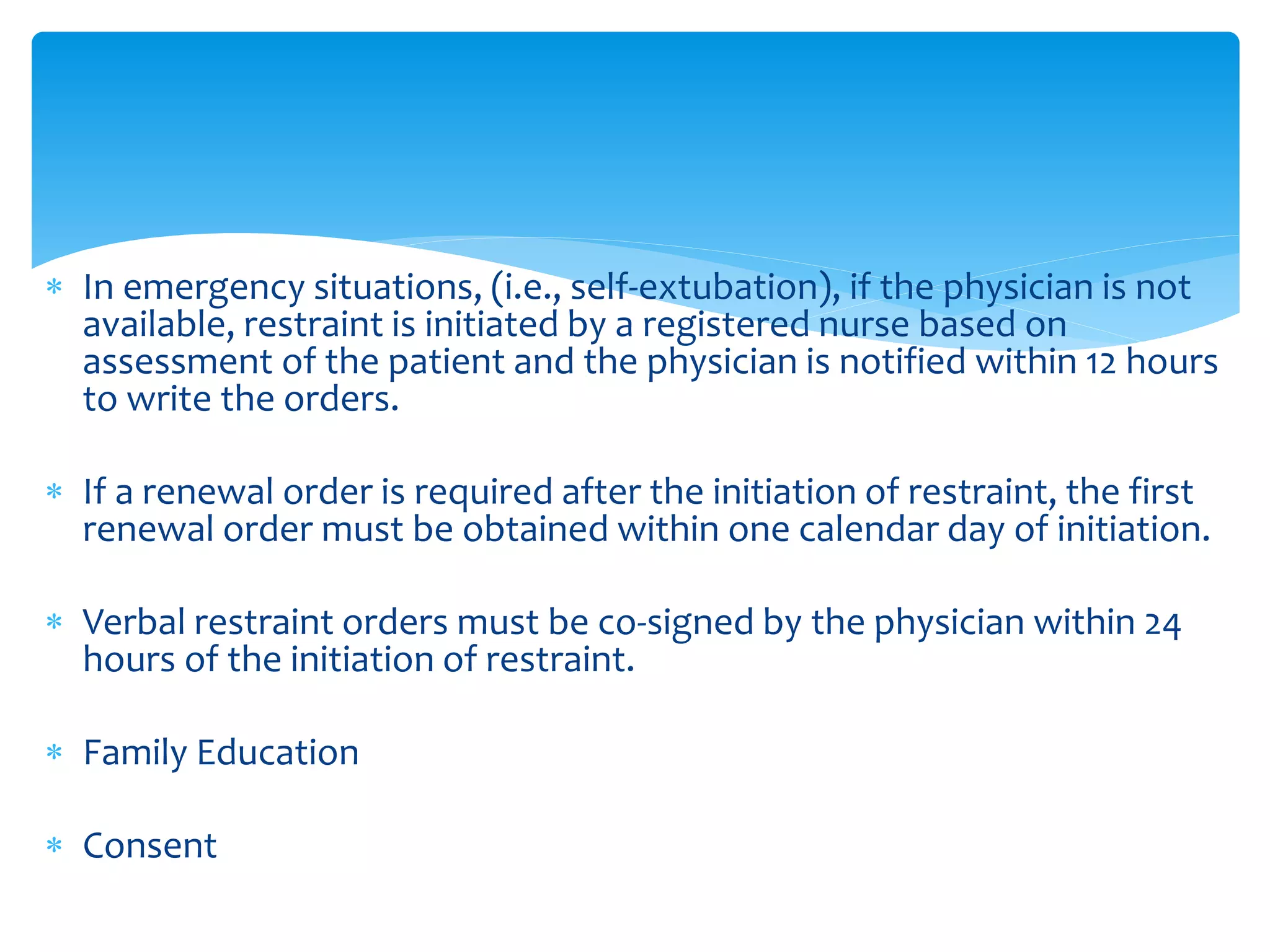 Restrain policy | PPTX