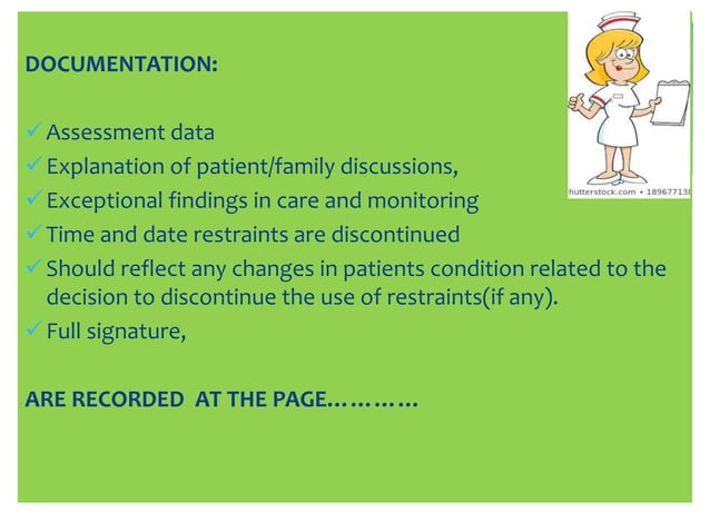 Restrain policy | PPTX | First Aid | Injuries
