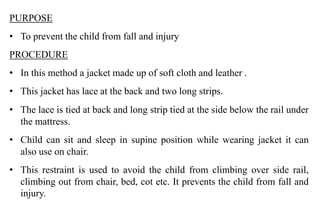 CHAPTER 1 SEMESTER V - PROCEDURE ON RESTRAINT.pdf | First Aid | Injuries