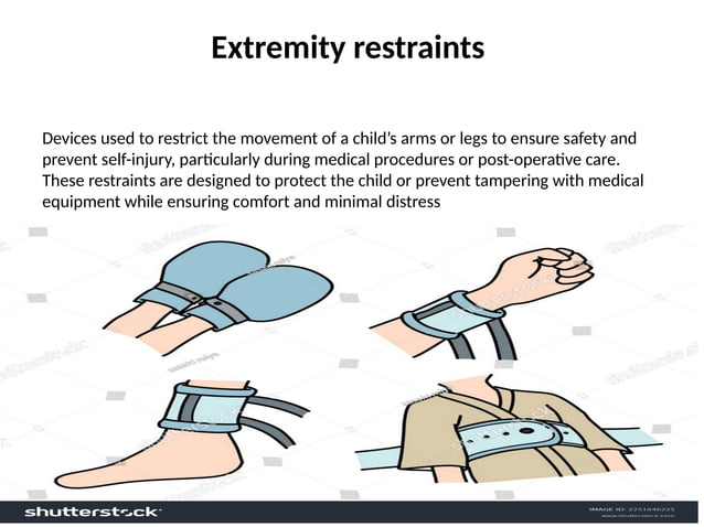 pediatric restraint class for Bsc nursing | PPTX
