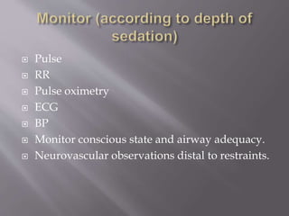 Restraint Options for the Agitated Patient | PPTX