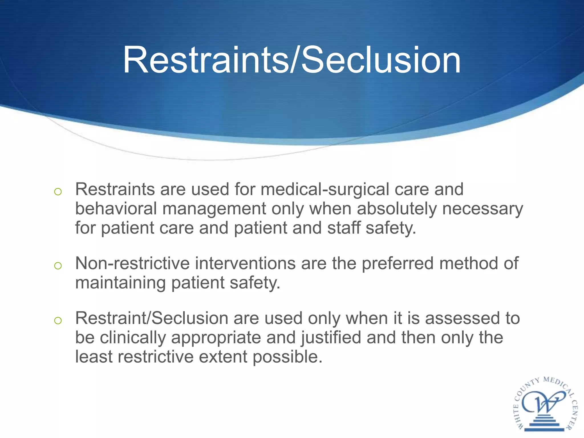Restraints | PPT